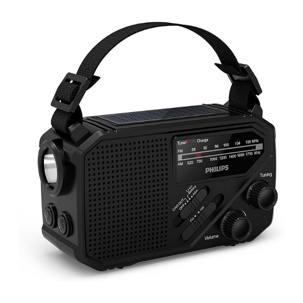 eSS Office Tech. Philips Portable Radio w Torch